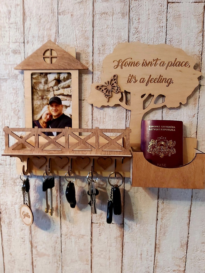 Key Holder File Svg Cdr Dxf Pdf Walet Holder Photo Frame. | Etsy