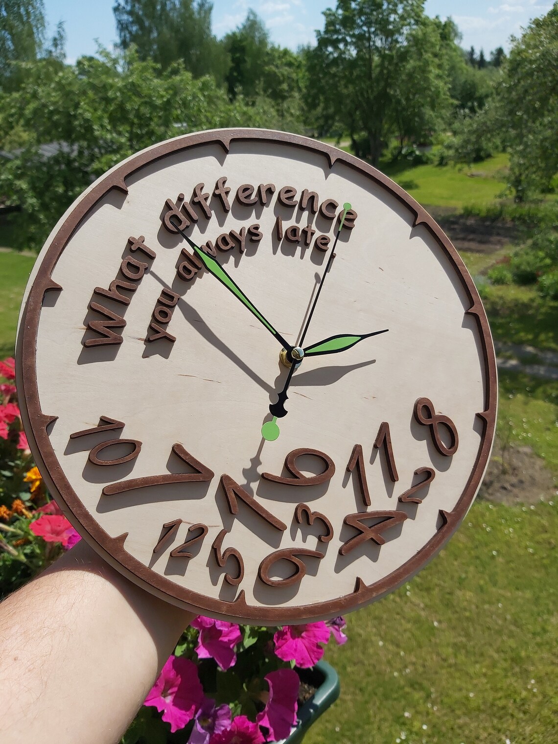 Clock CDR DXF SVG | Etsy