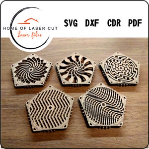 Laser Cut Coaster, Mehanical Cup and Glass Coaster, Laser File 3mm ...