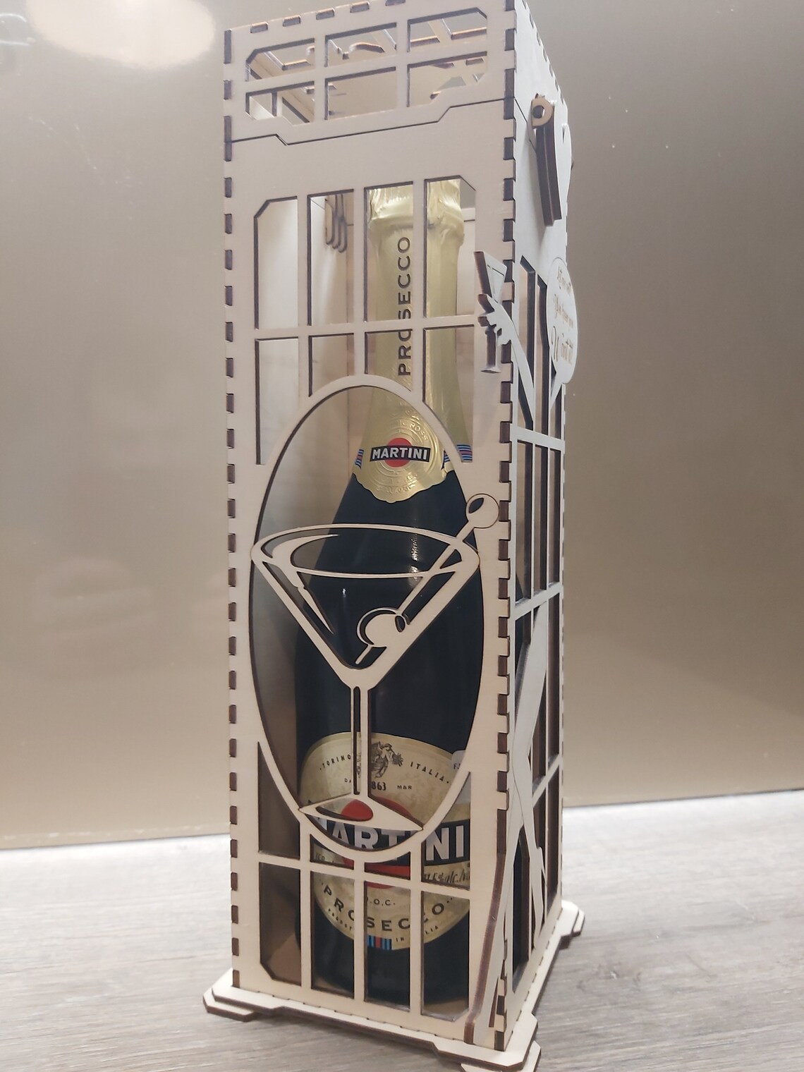 Jailed Cshmpagne Box Jailed Ledy Vine Box. Jailed Wine Box | Etsy Canada