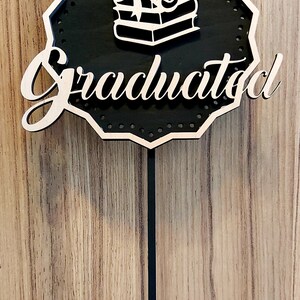 Graduation Cake Topper. Svg. Dxf. Cdr. Pdf. Laser Reddy File.graduation ...