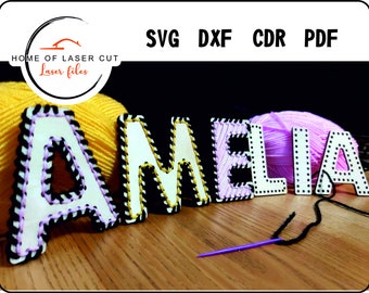 SVG Transportation Lacing Boards File Set for Laser Cutting, Glowforge ...