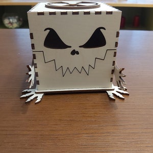 Halloween Monster Box: Laser Cut SVG Vector File - Etsy