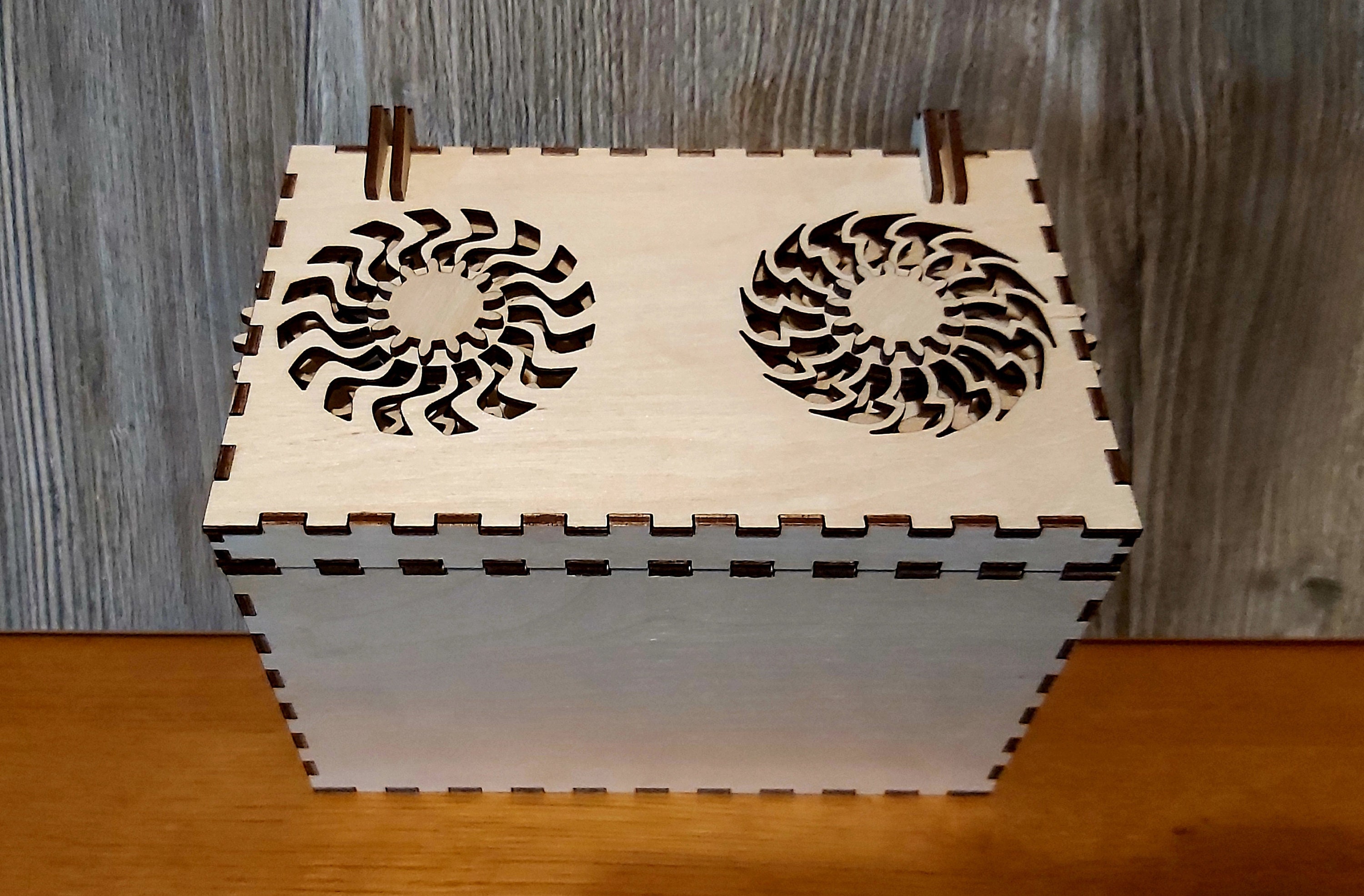 Kinetic Box, Gear Box, Laser File Svg Cdr Pdf Dxf, 3mm Material. - Etsy