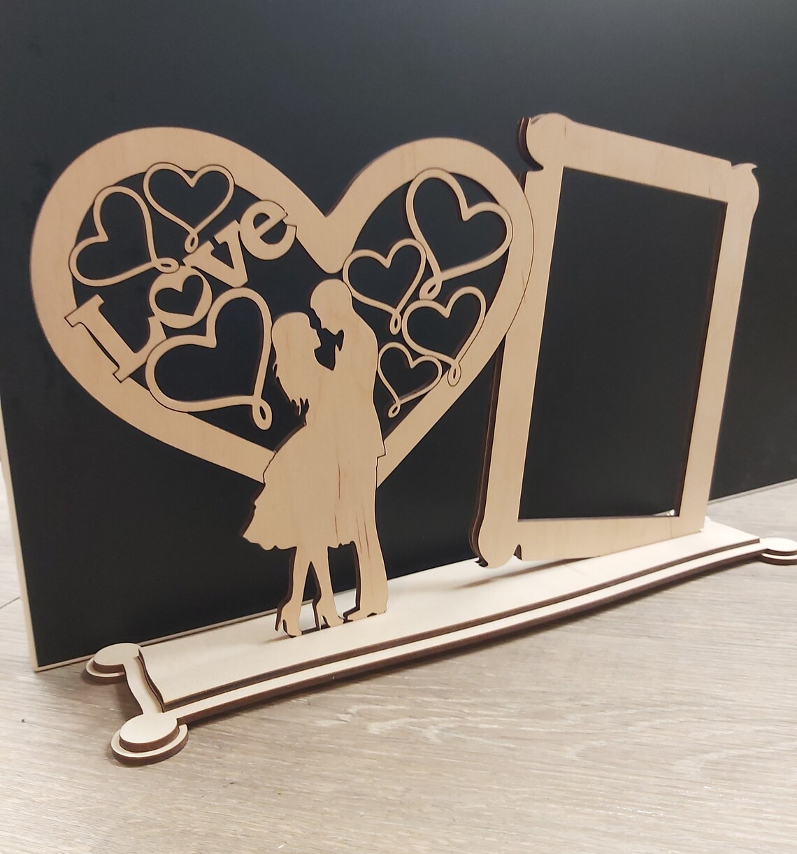 Love Photo Frame Digital File Valentine's Day Photo Frame | Etsy