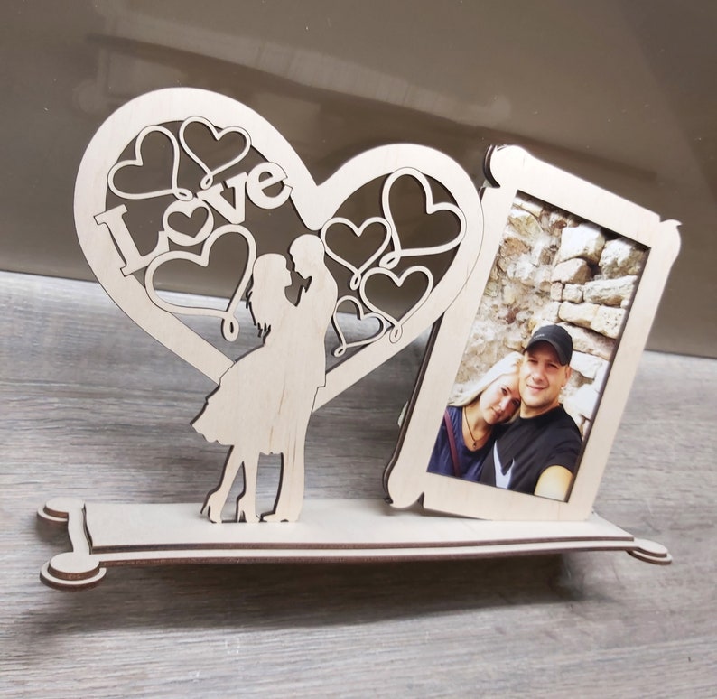 Love Photo Frame Digital File Valentine's Day Photo Frame | Etsy