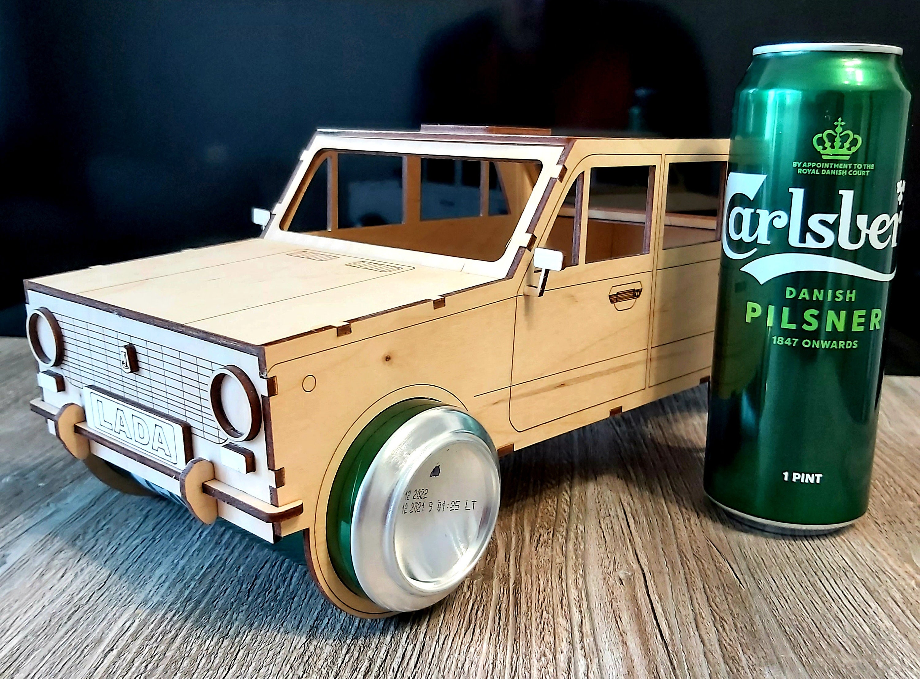 Lada Beer Laser Cut Files Box for Beer Gift Cut in Wood | Etsy
