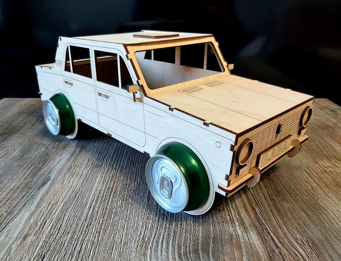 Lada Beer Laser Cut Files Box for Beer Gift Cut in Wood | Etsy