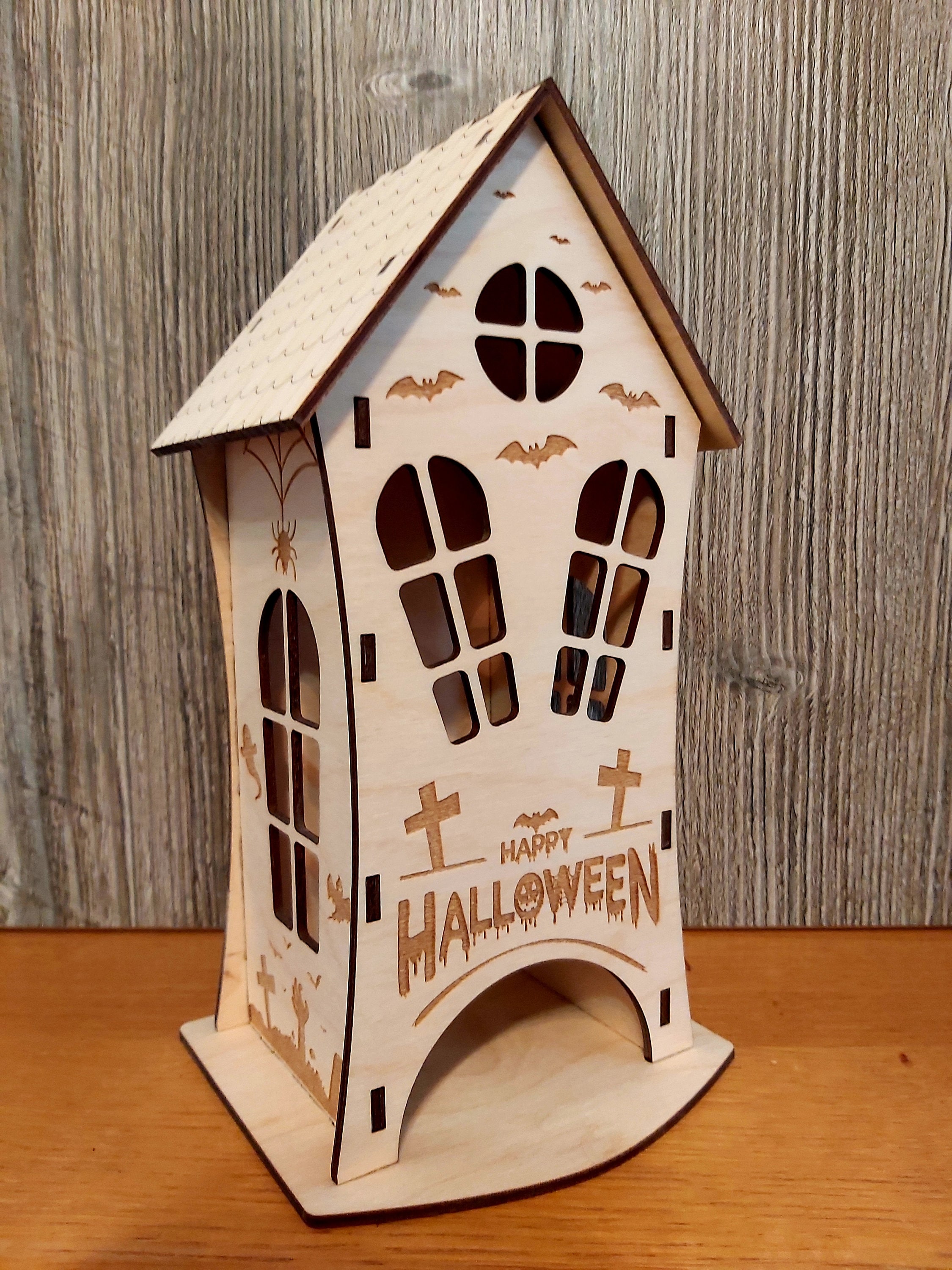 3D HALLOWEEN Laser File, Halloween Ghost Treat Box, Svg Dxf Cdr Pdf ...