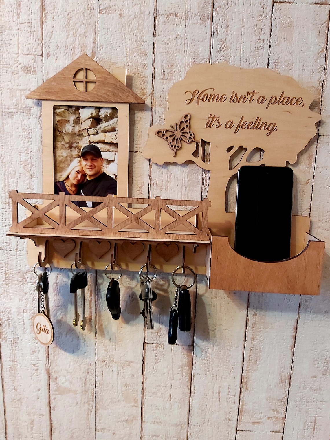 Key Holder File Svg Cdr Dxf Pdf Walet Holder Photo Frame. | Etsy