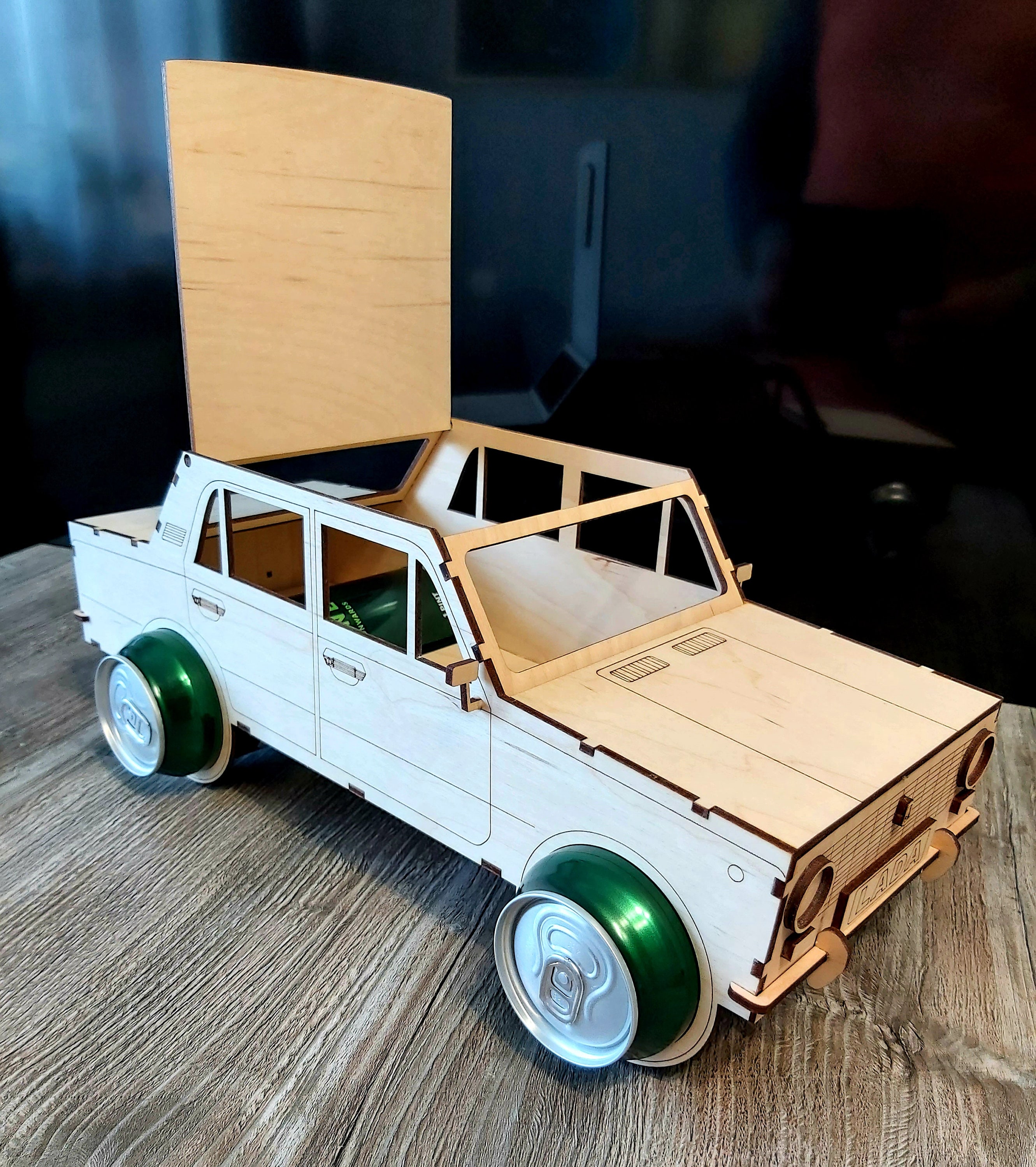 Lada Beer Laser Cut Files Box for Beer Gift Cut in Wood - Etsy UK