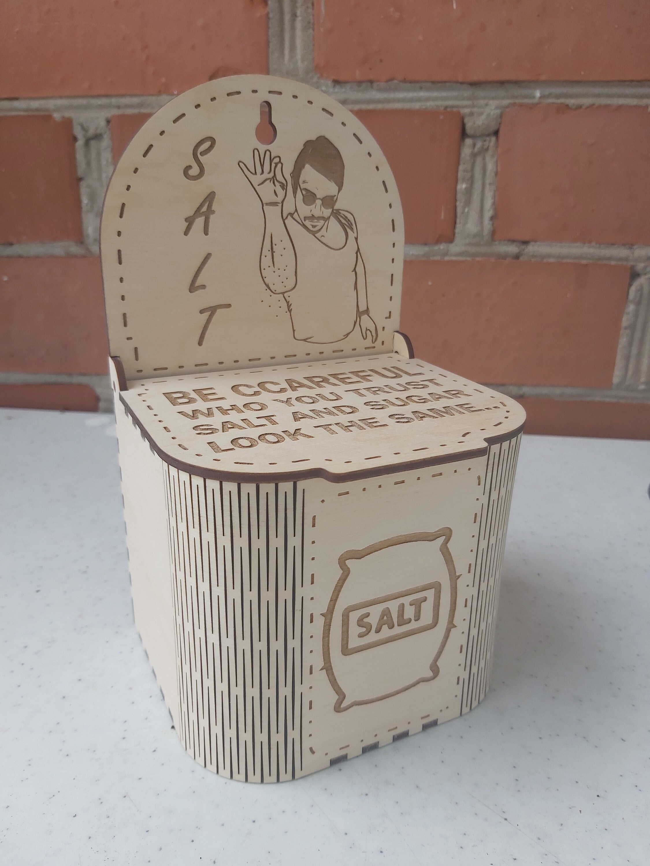 Salt Box Laser Cutting File Cdr Svg Dxf. - Etsy UK