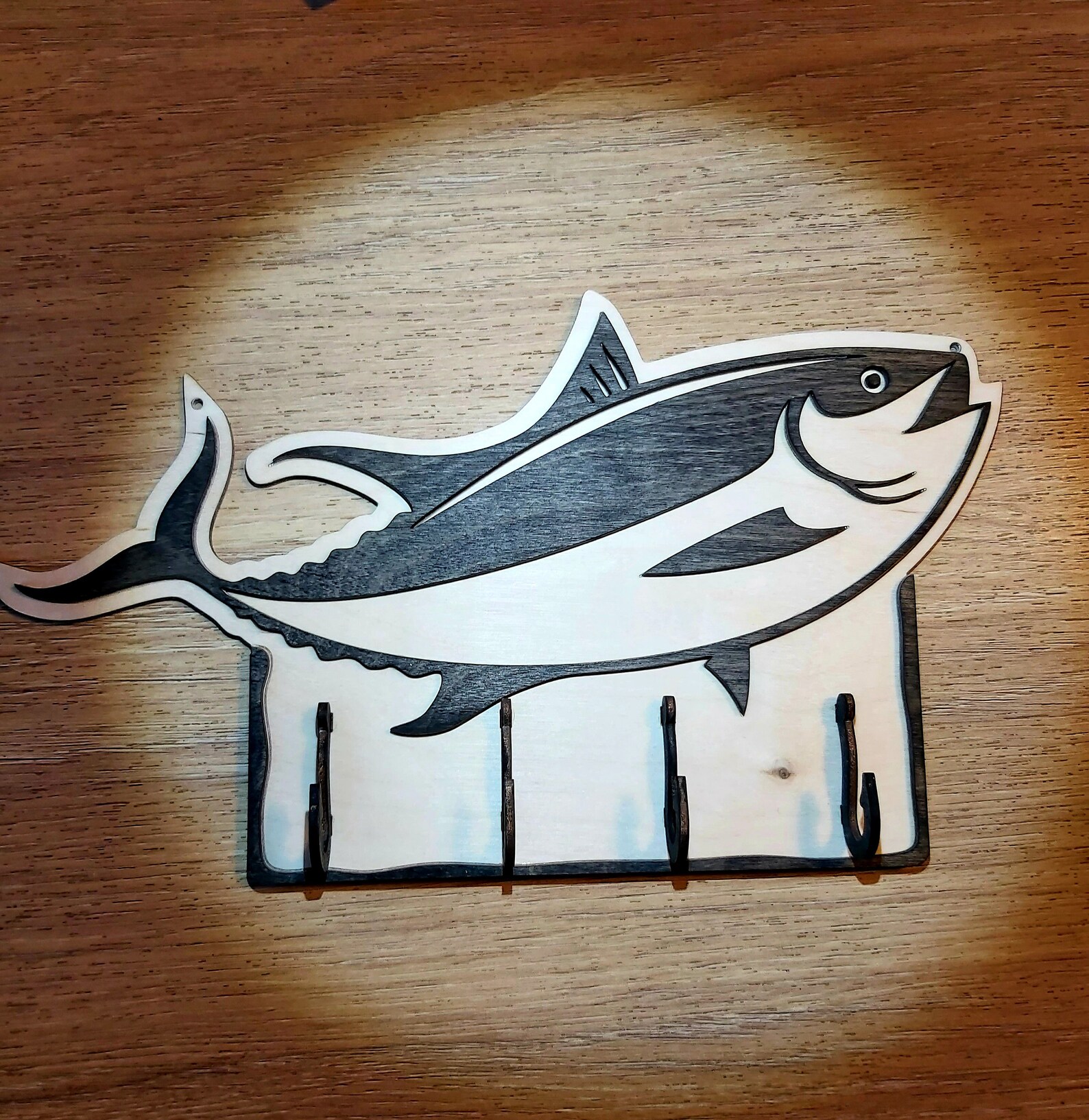 Fishing Key Holder Laser Cut, Svg Dxf Cdr Pdf Files. - Etsy