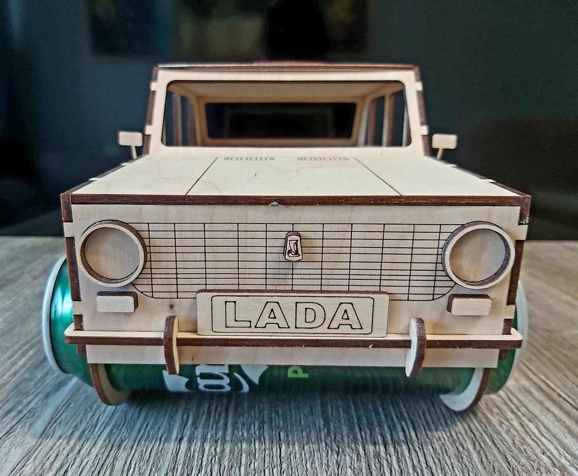 Lada Beer Laser Cut Files Box for Beer Gift Cut in Wood | Etsy
