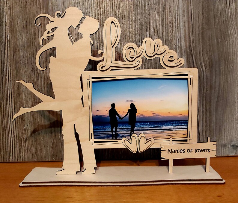 Love Photo Frame Digital File Valentine's Day Photo - Etsy