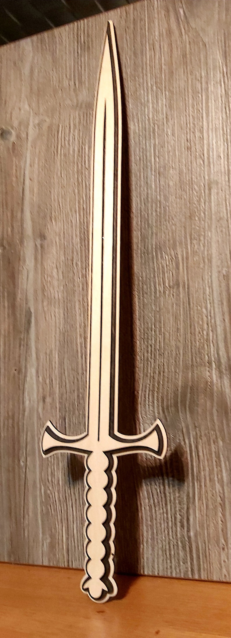 Simple Sword, 5 Layers, Laser Ready File, Svg Dxf Cdr Pdf - Etsy