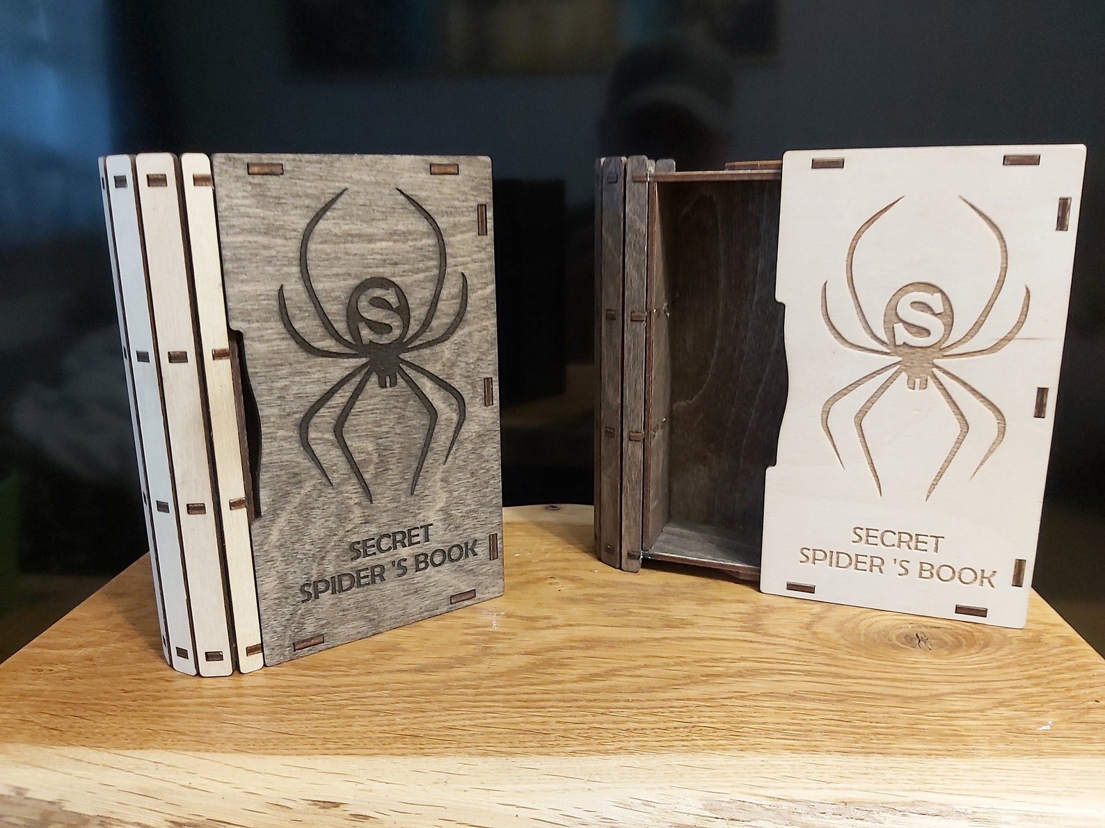 Slider Book. 3mm Laser Cut Files SVG PDF CDR Dxf Digital | Etsy