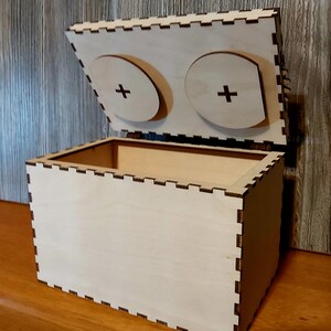 Kinetic Box, Gear Box, Laser File Svg Cdr Pdf Dxf, 3mm Material. - Etsy