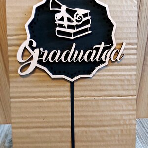 Graduation Cake Topper. Svg. Dxf. Cdr. Pdf. Laser Reddy File.graduation ...