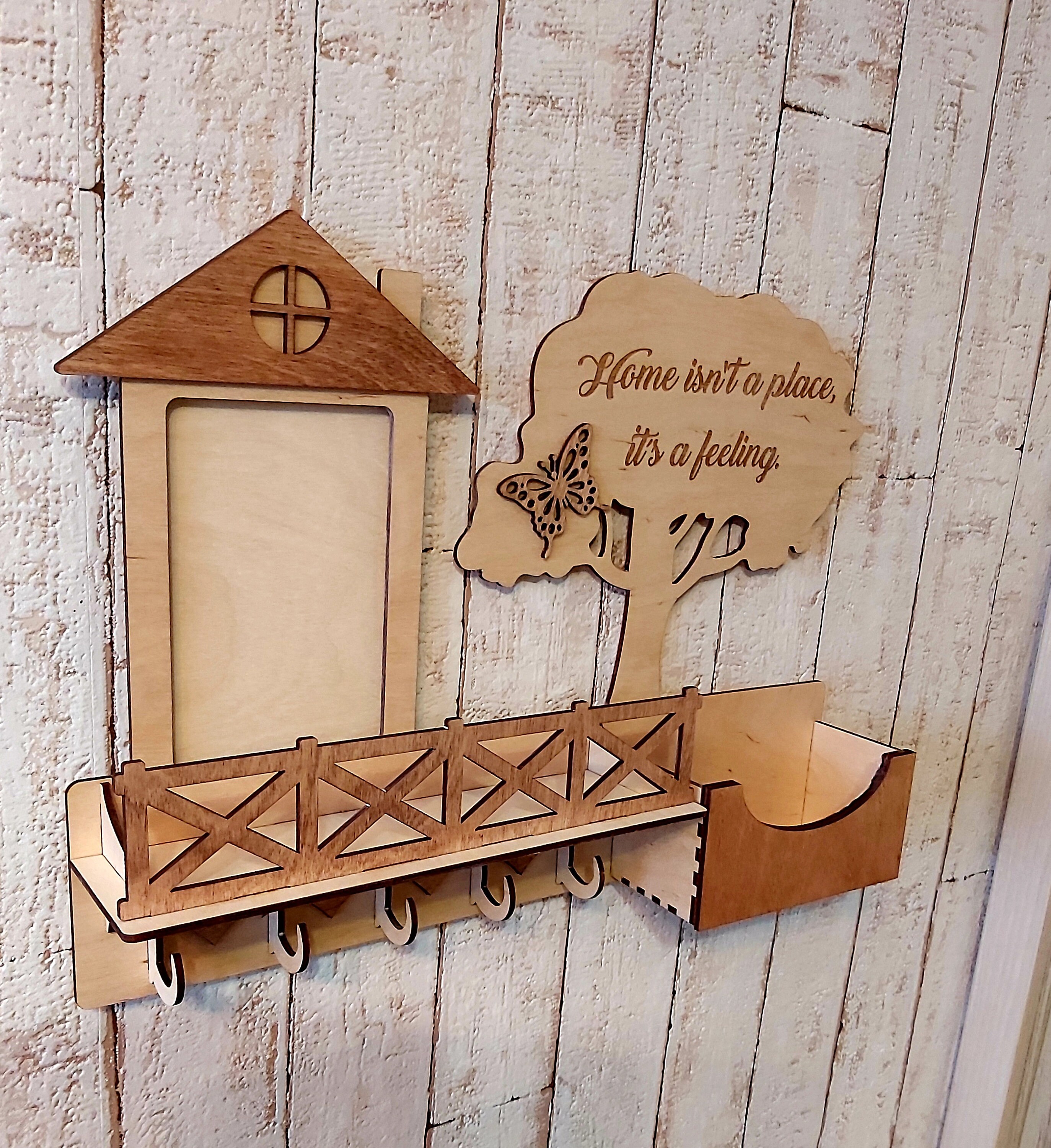 Key Holder File Svg Cdr Dxf Pdf Walet Holder Photo Frame. - Etsy UK