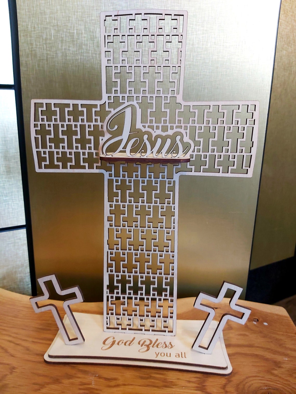 Religious Cross Jesus Cross Svg-cdr-dxf-pdf Laser Cut File. - Etsy