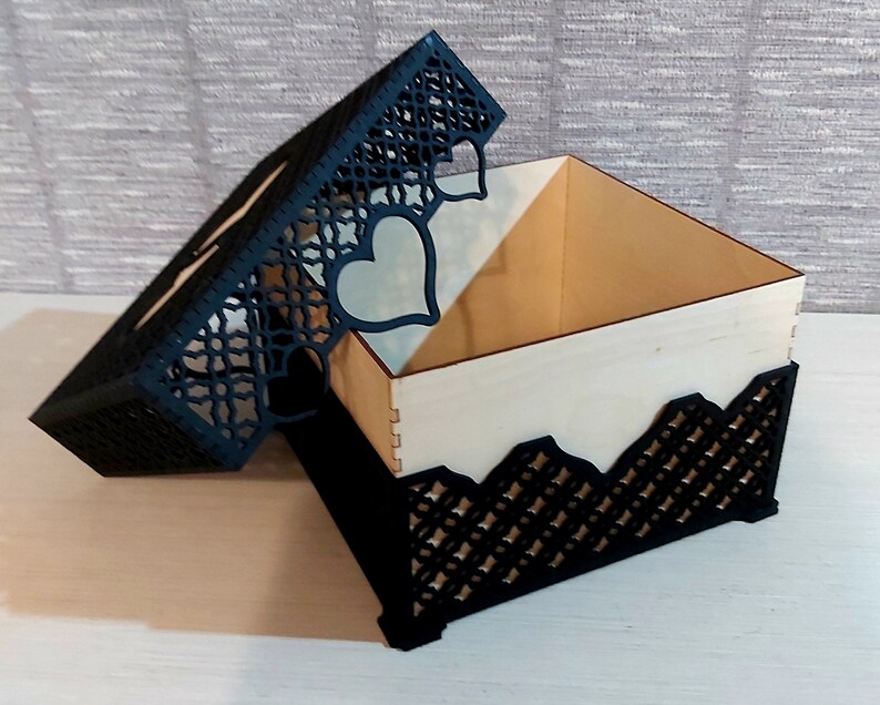 Laser Cut Memory Box File, Baby Keepsake (svg Dxf Cdr Pdf) - Etsy