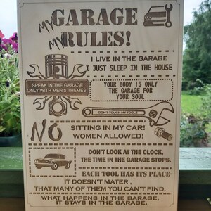 Garage Rules - Etsy