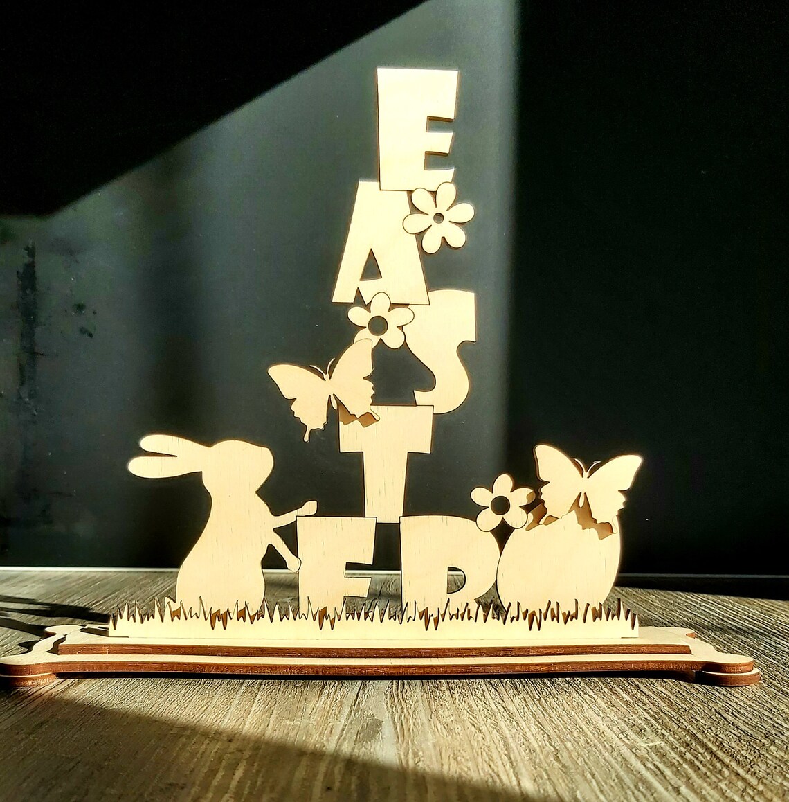 Easter Shelf Sitter File, Easter Decor Svg,cdr,dxf,pdf, Easter Laser ...