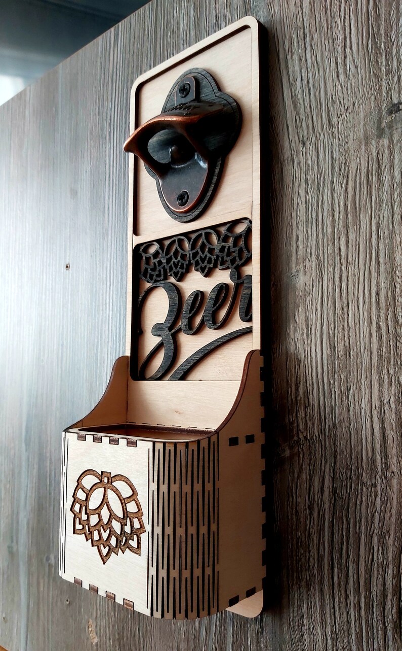 Bottle Opener -digital Laser Ready File - Svg/dxf/pdf/cdr - Etsy