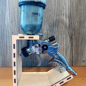 Spray Gun Stand, Two Options, Svg Dxf Cdr Pdf, 3mm Material, Workshop ...