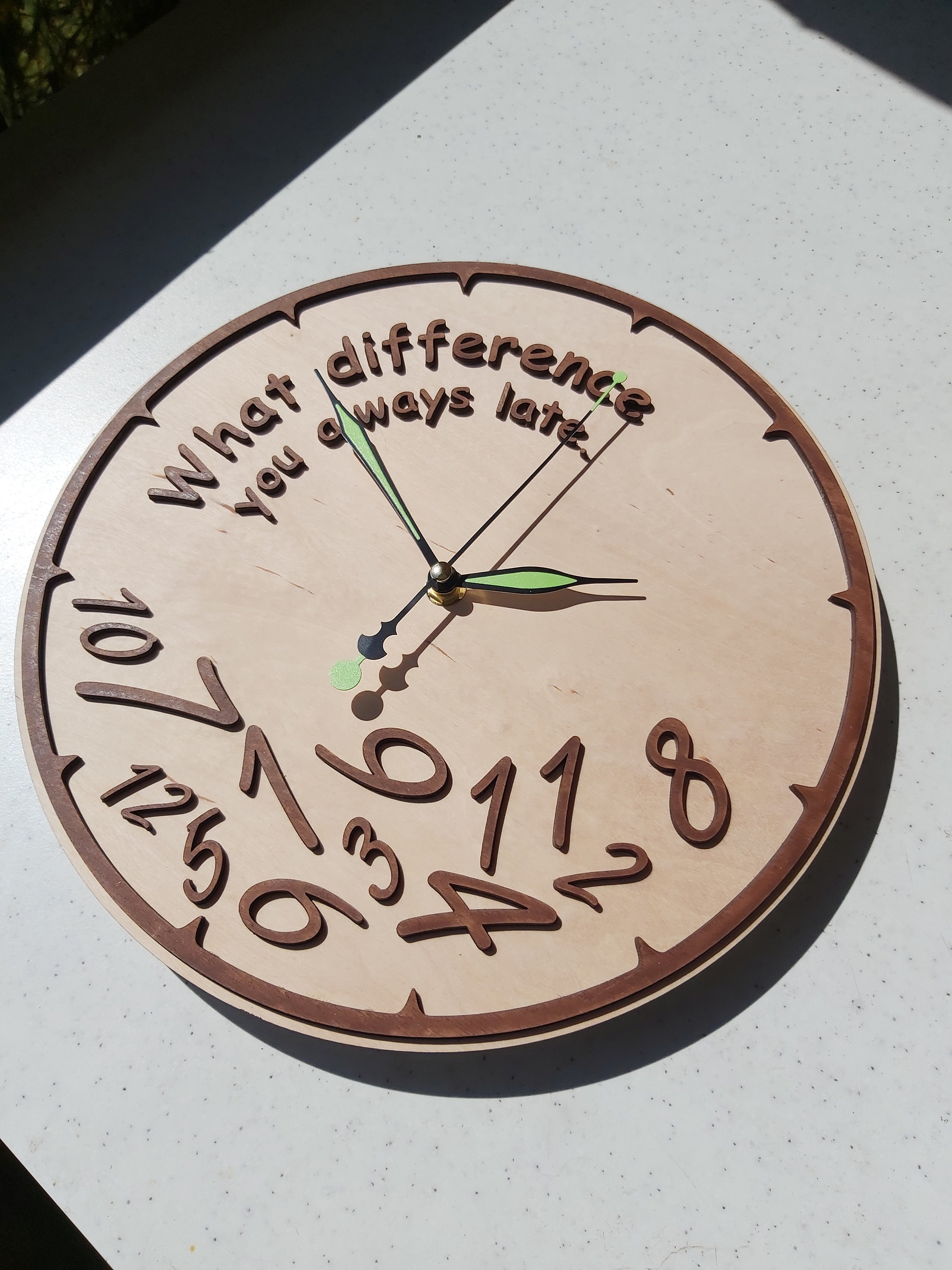 Reloj CDR DXF SVG - Etsy México