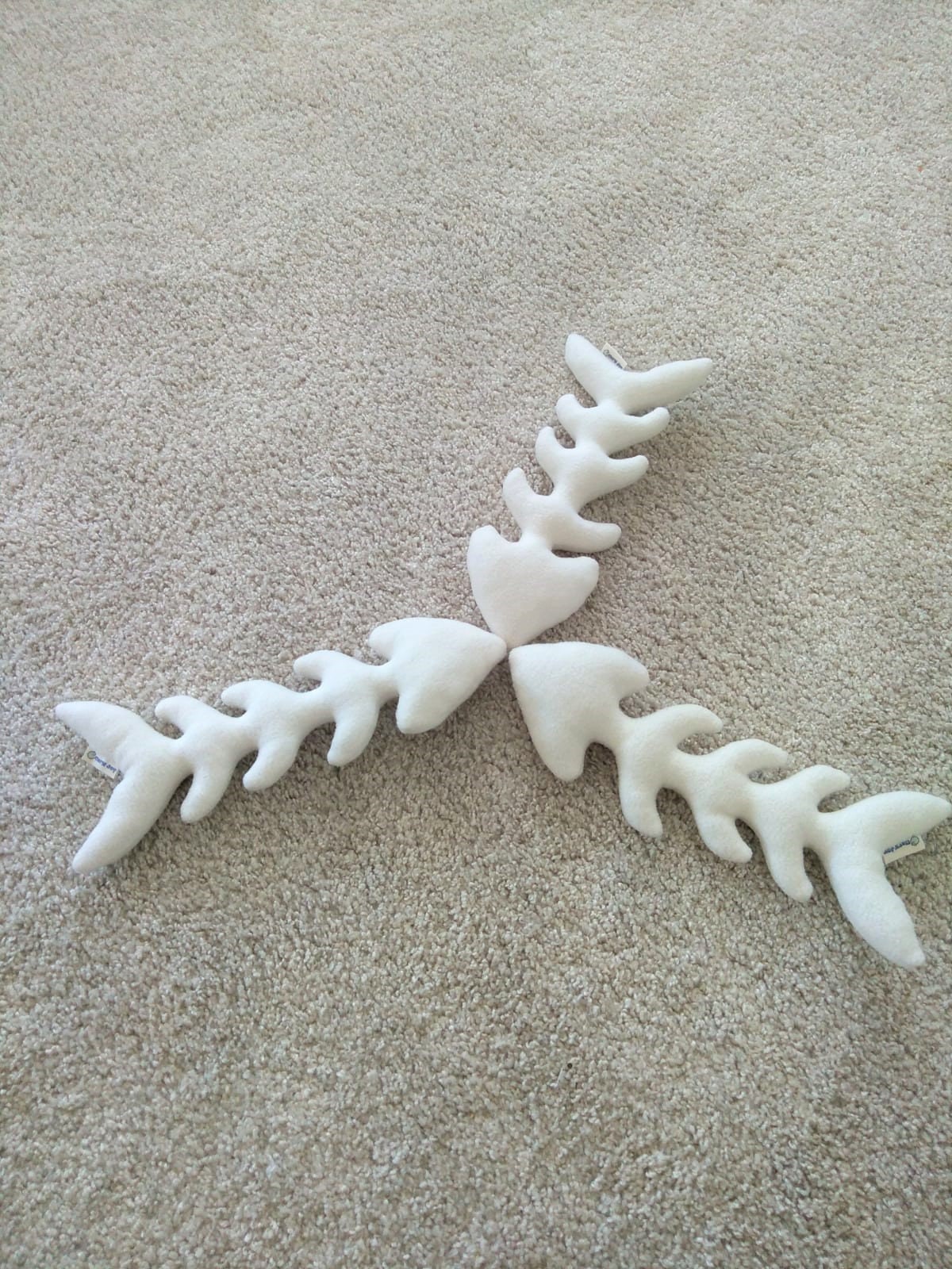 Fishbone Catnip Toy: Handmade Cat Kicker Toy - Etsy