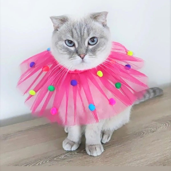 Ruffle Collar for Cats - Etsy
