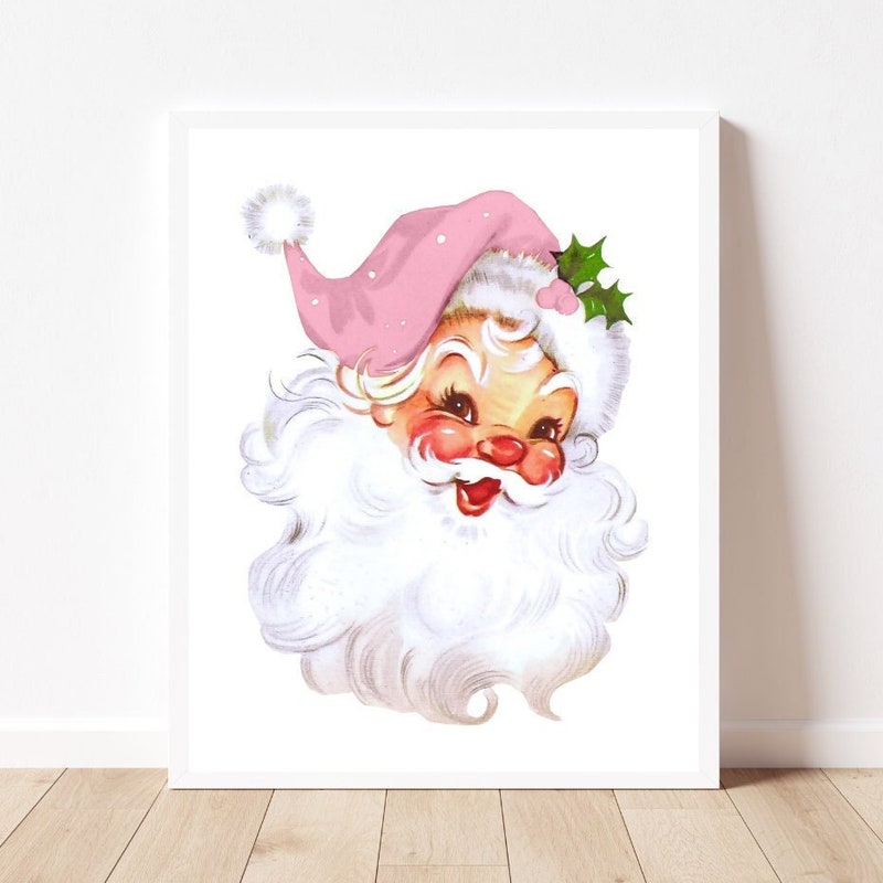 Pink Christmas Printables - Etsy