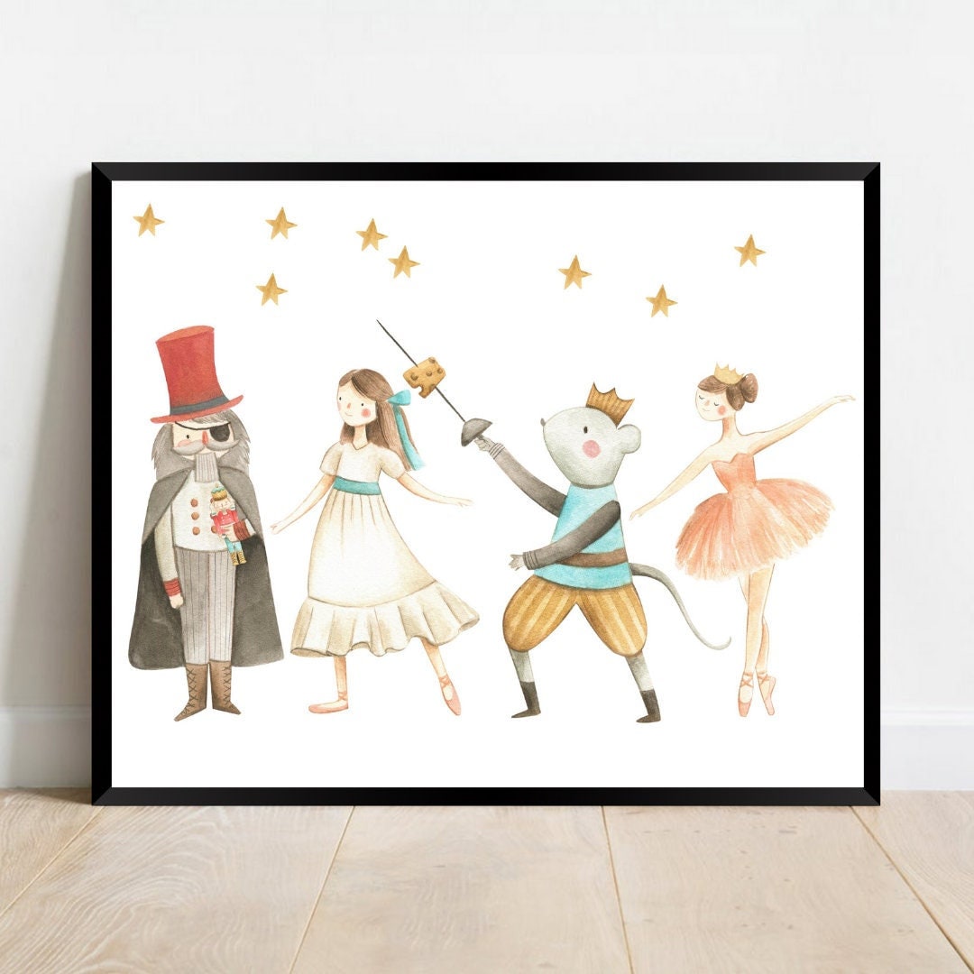 Nutcracker Print Nutcracker Printable Wall Art Nutcracker Prints ...
