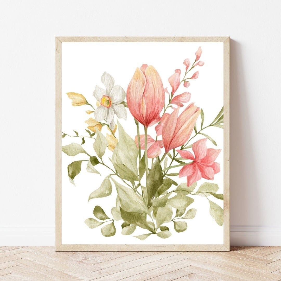 Spring Prints Spring Printable Art Instant Download Farmhouse - Etsy