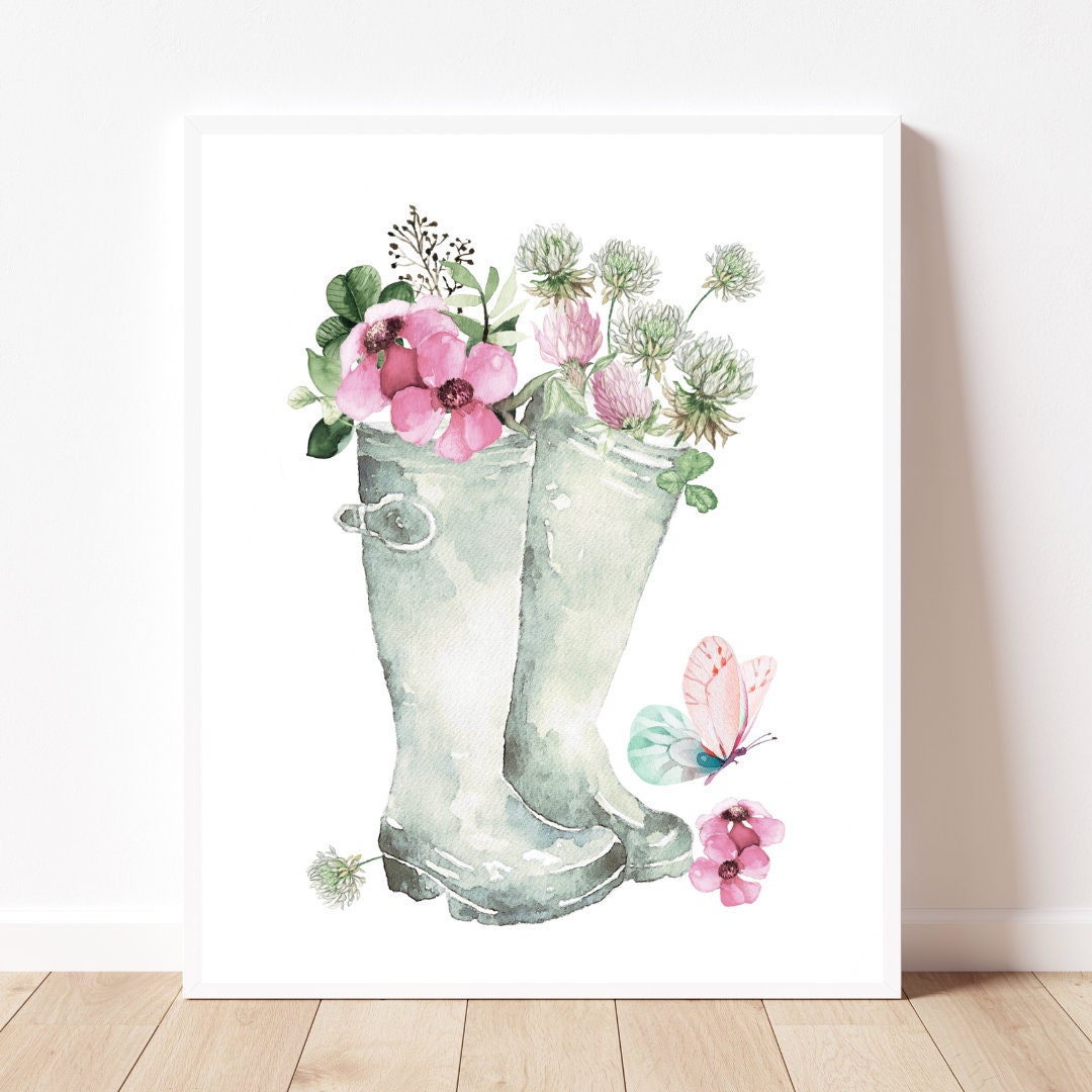 Spring Prints Spring Printables Spring Wall Art Spring Digital Download ...