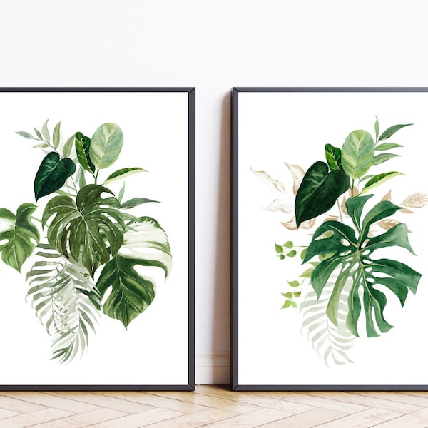Monstera Print - Etsy