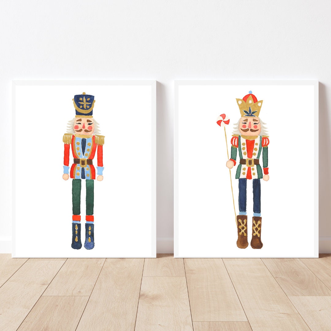 Nutcracker Christmas Print Nutcracker Wall Art Nutcracker Printable ...