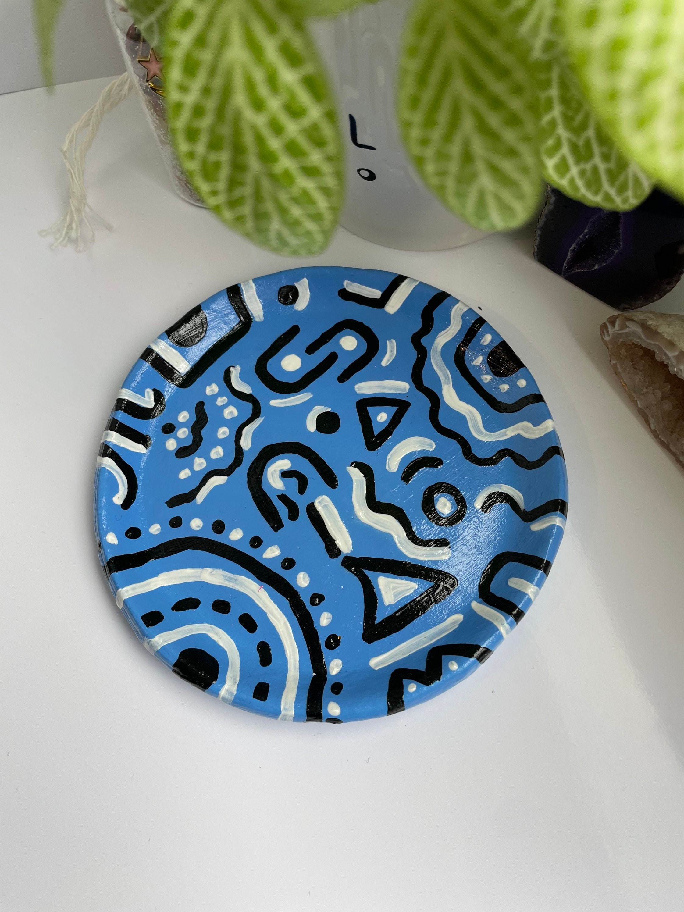 Trinket Dish Clay Trinket Dish Handmade Trinket Dish READ | Etsy UK