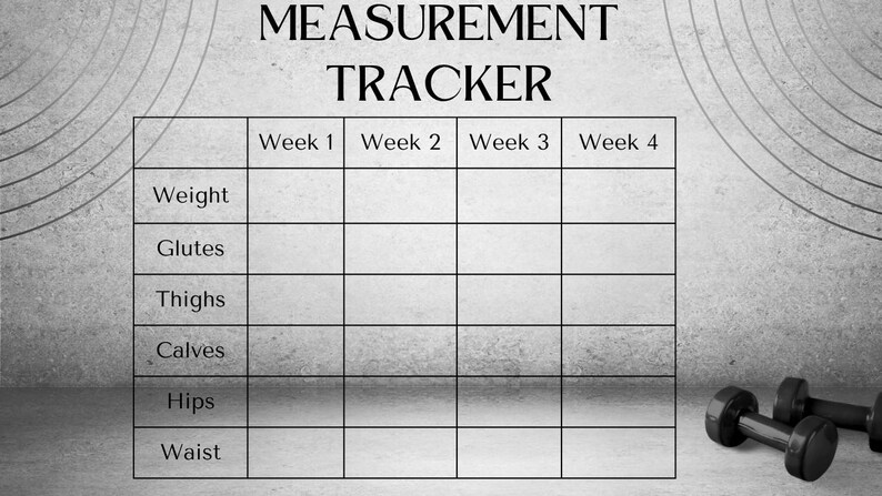 Glute Growth Guide, Beginners Guide to Growing Glutes, Tracker, Fitness ...