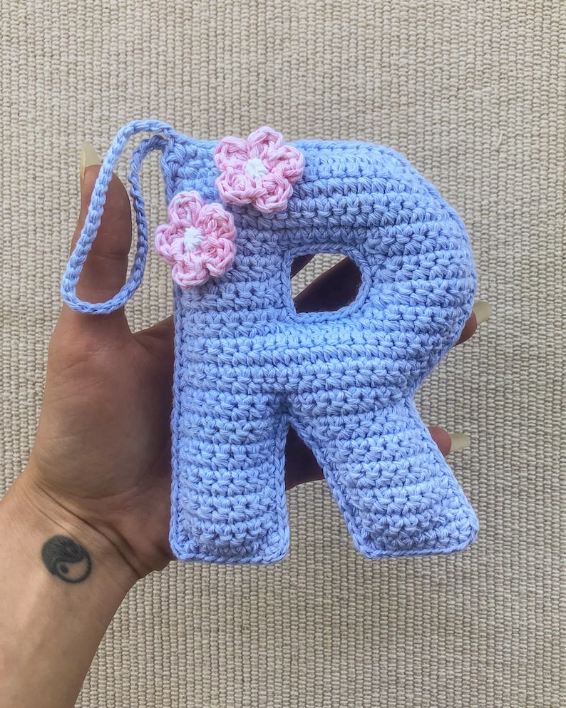 Crochet Garland With Personalized Name, Word, or Letter. Amigurumi ...