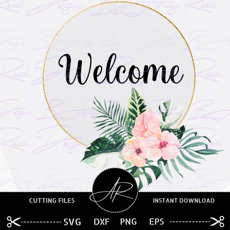 Welcome Svg File - Etsy