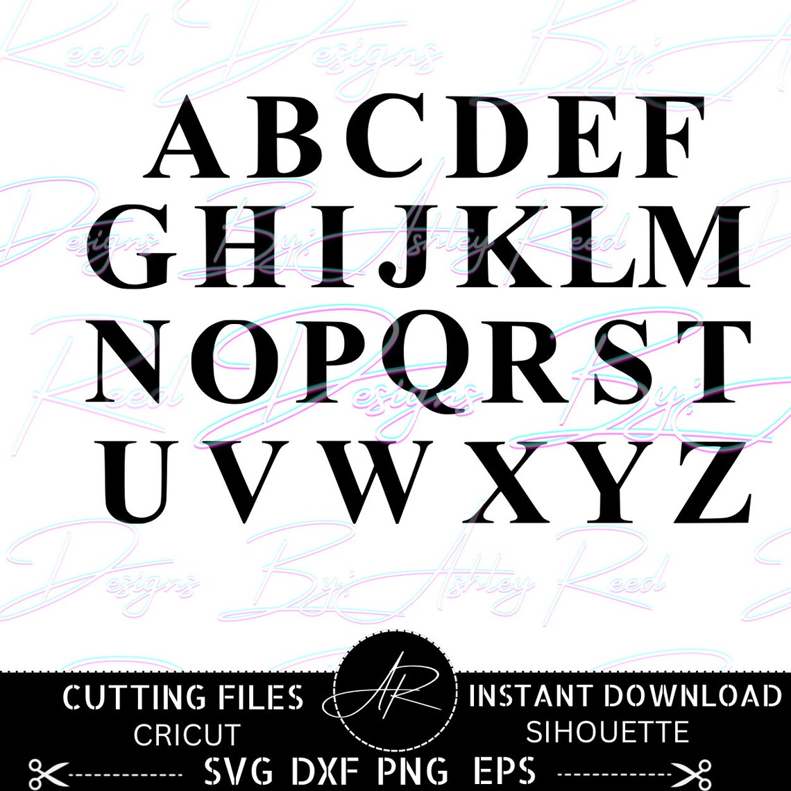 Abc Svg Plain Alphabet Svg ABC Bold Font-abc Different Font 26 ABC Svg ...