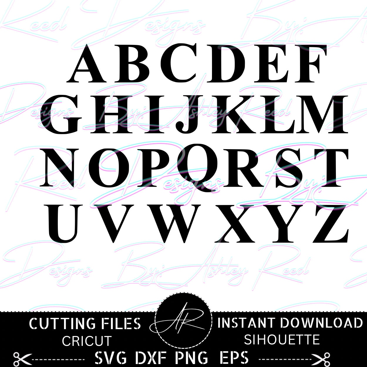 Abc Svg Plain Alphabet Svg ABC Bold Font-abc Different Font 26 ABC Svg ...