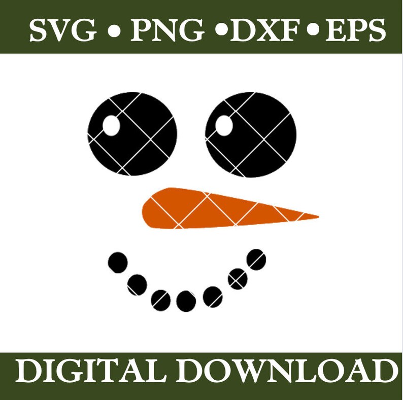 Snowman Face Svg Snowman Svg Face Snowman Svg Face Svg - Etsy