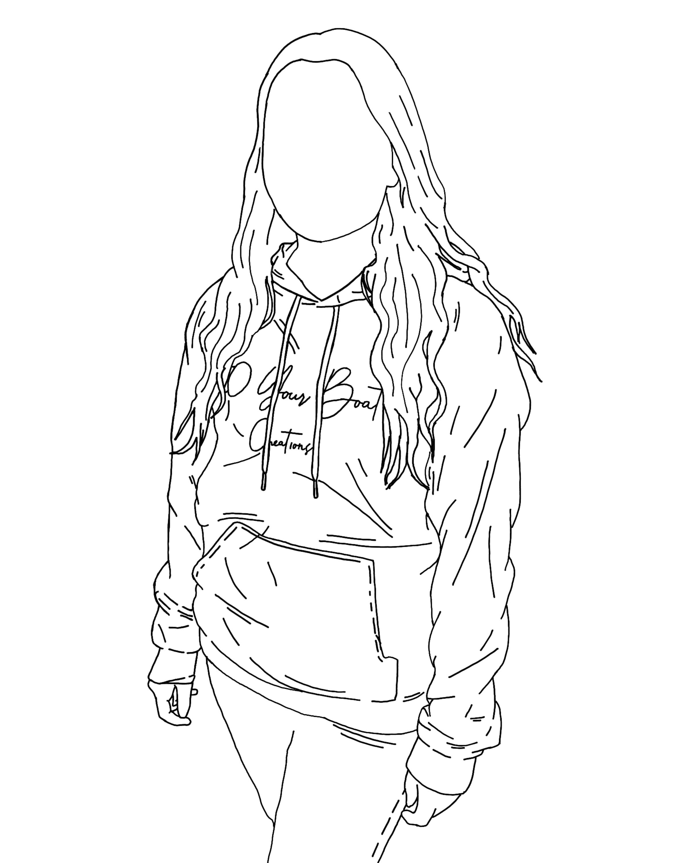 Custom Line Drawing -DIGITAL DOWNLOAD, Personalized Line Photo ...