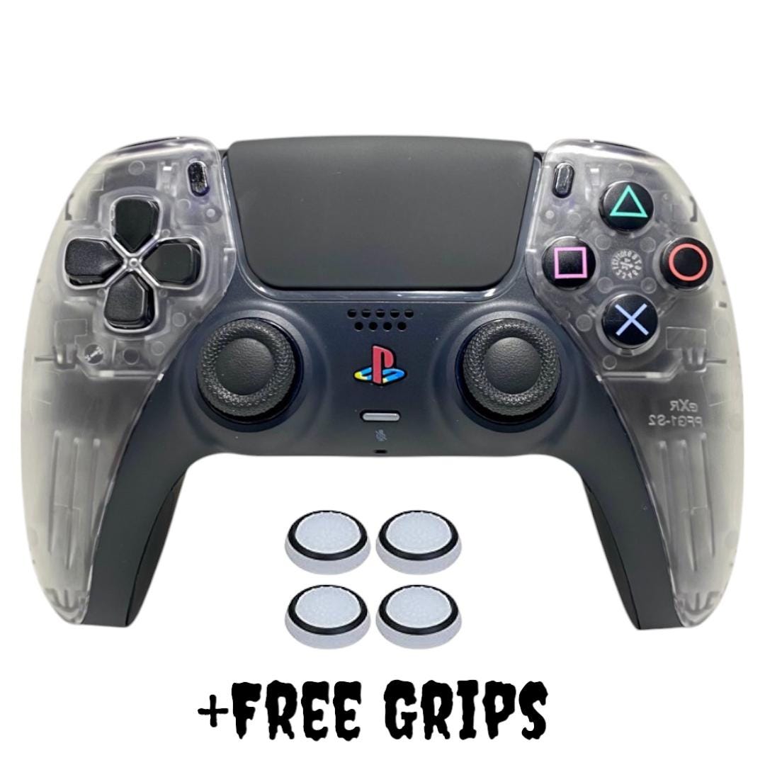 Crystal Retro X NEW Dualsense Playstation 5 Custom PS5 Controller ...