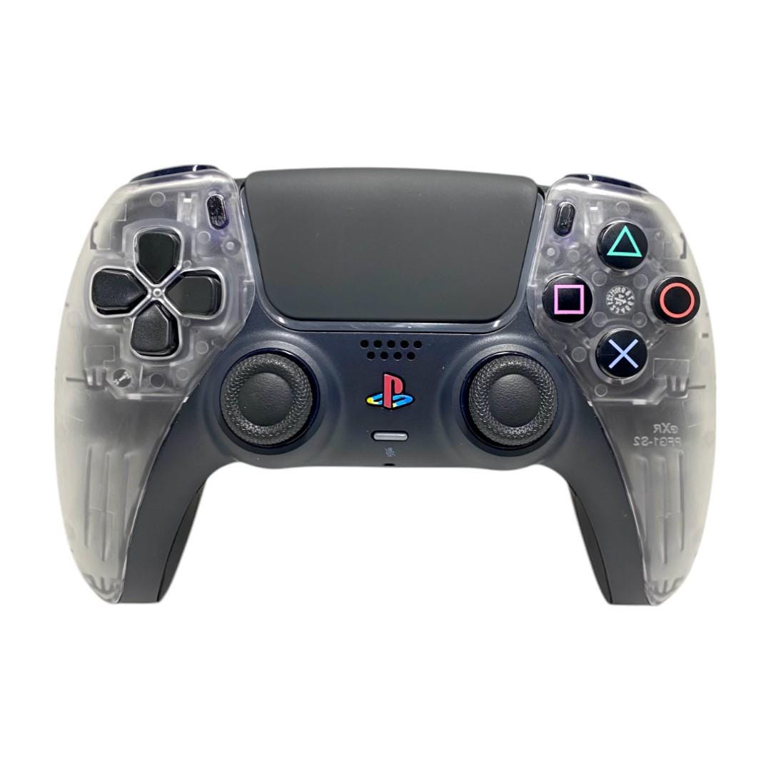 PS2 Transparent Clear Retro Custom PS5 Controller Dualsense PC - Etsy