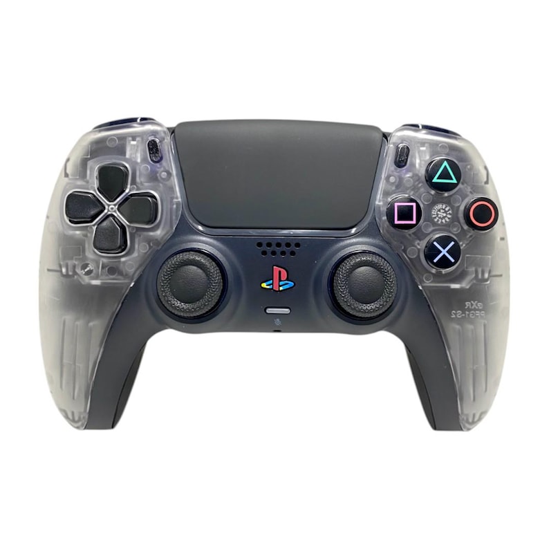 PS2 Transparent Clear Retro Custom PS5 Controller Dualsense PC - Etsy